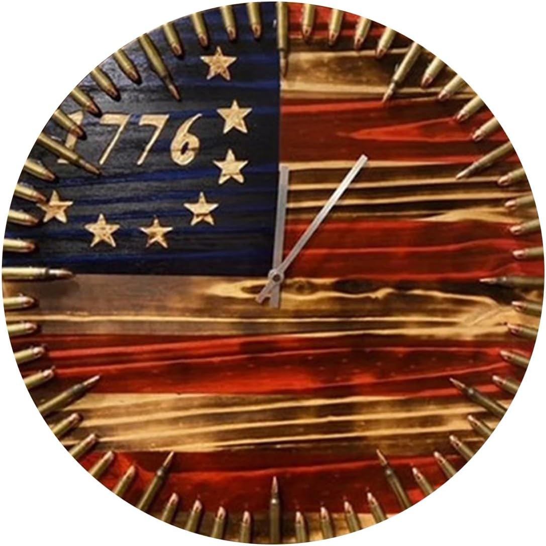Amazon.com: 4th of July Countdown Clock Sign for Front Door, Patriotic ...