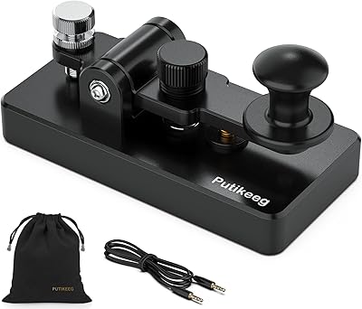 Putikeeg Classical Morse Mini Code Key Morse Code Paddle Key Liga de