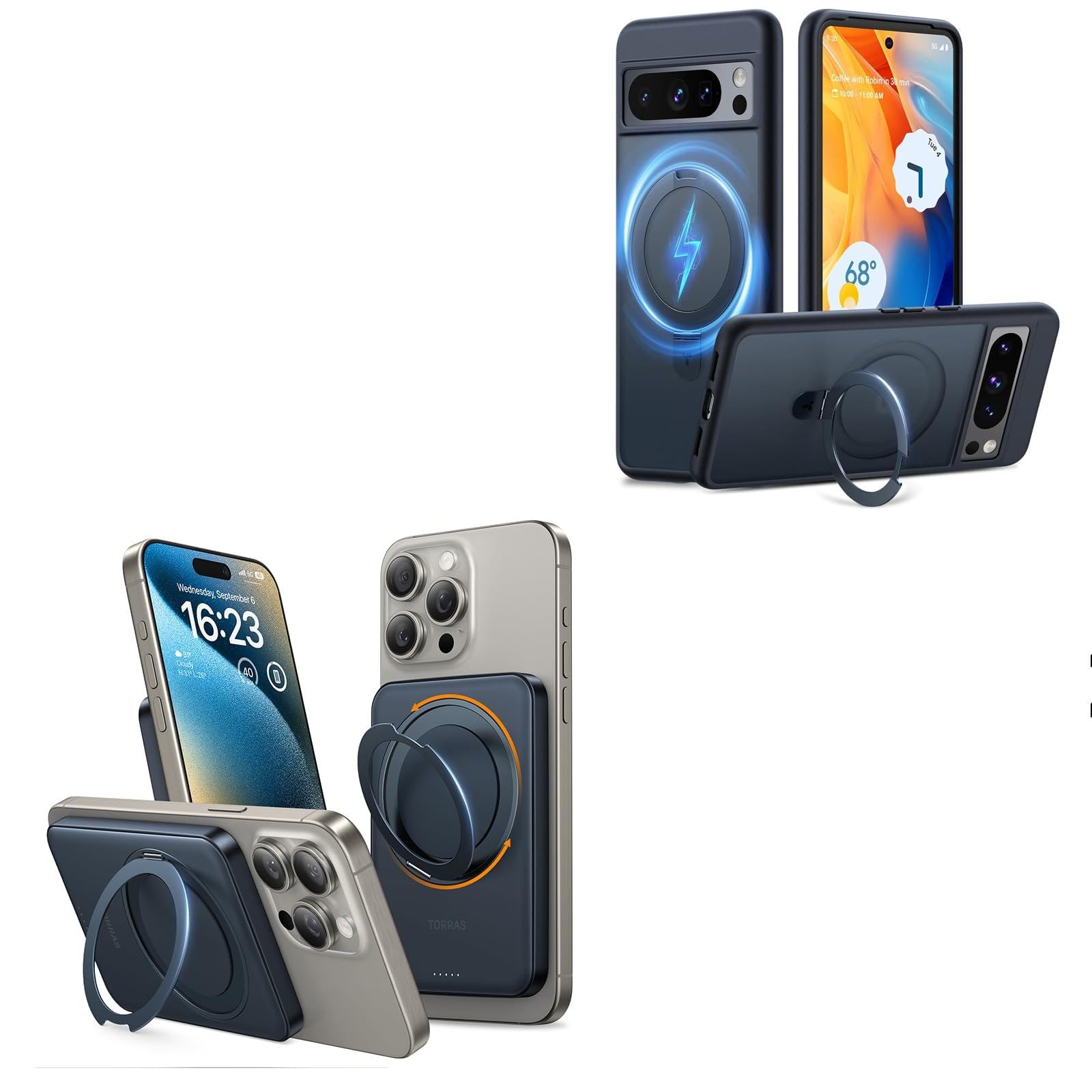 Amazon.com: TORRAS Save $10 to Buy Case and Magnetic Power Bank : Cell ...
