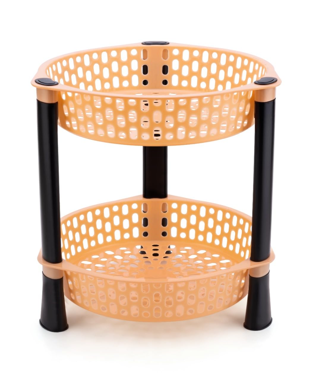 Shravi Vegetable Basket for Kitchen, Plastic Vegetable and Fruit Basket ...