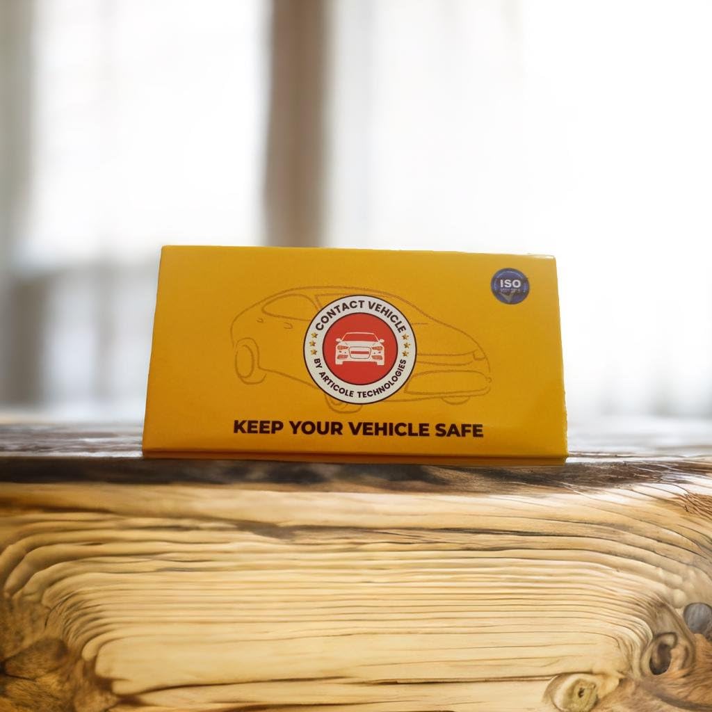 Contact Vehicle Tag for Car and Bike - Get contacted by People About ...