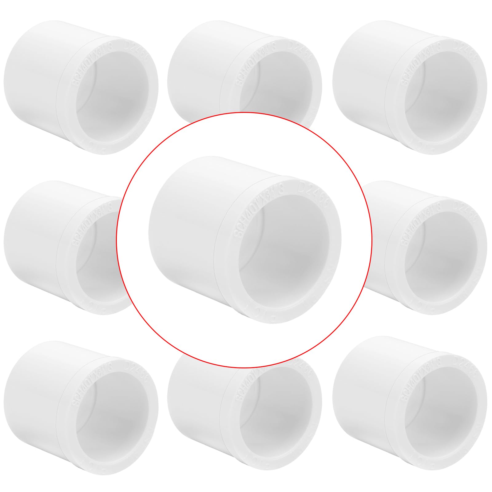 Snapklik.com : Lswteiz 10Pack 1"x 3/4" PVC DWV Reducing Bush Adapter ...
