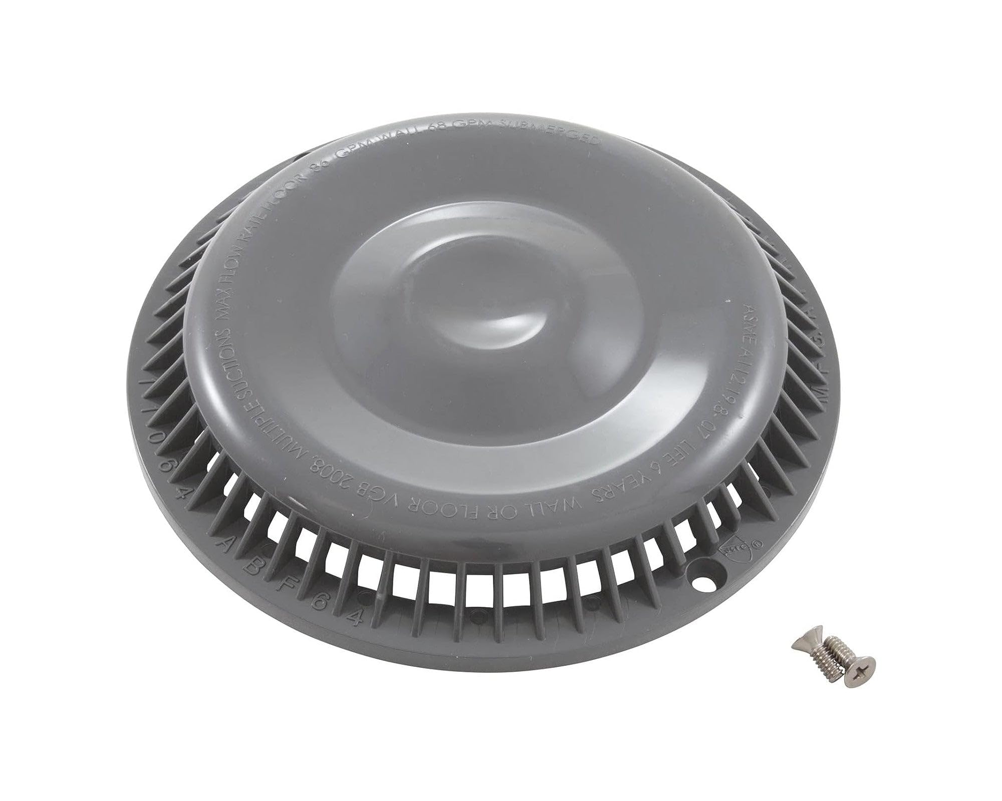 Amazon.com: Afras Anti-Vortex Drain Cover 7.375 inch - Light Grey Pool ...