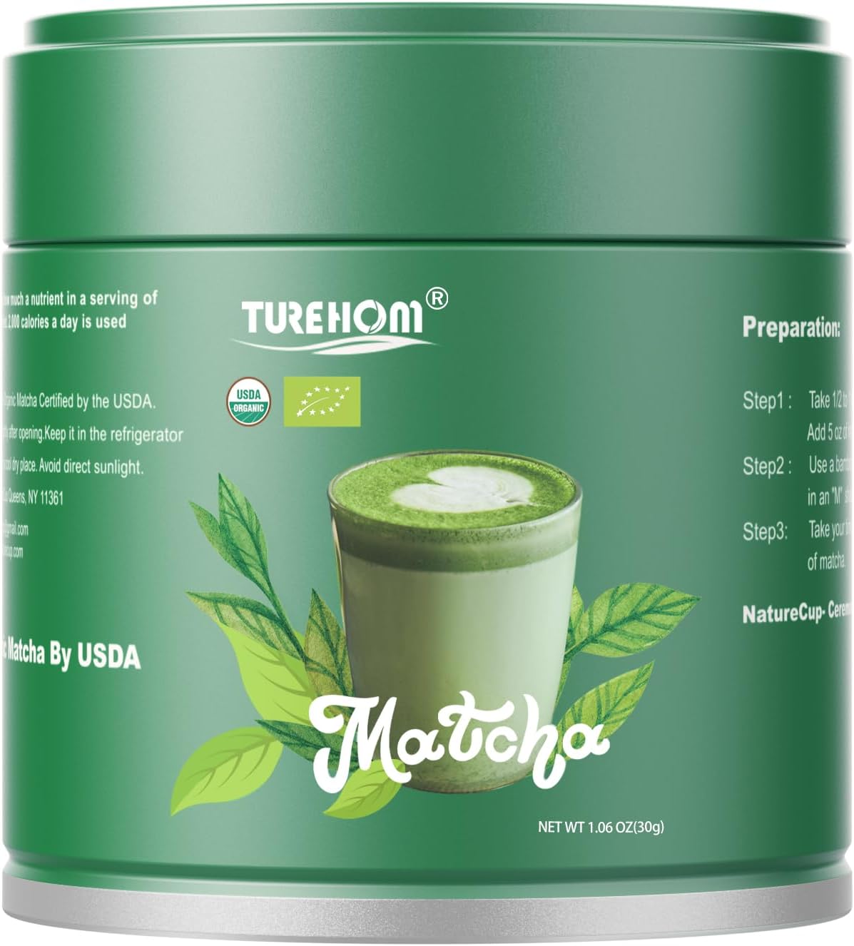 Amazon.com: DrinkMatcha Organic Matcha Green Tea Powder 1 LB 100% Pure ...
