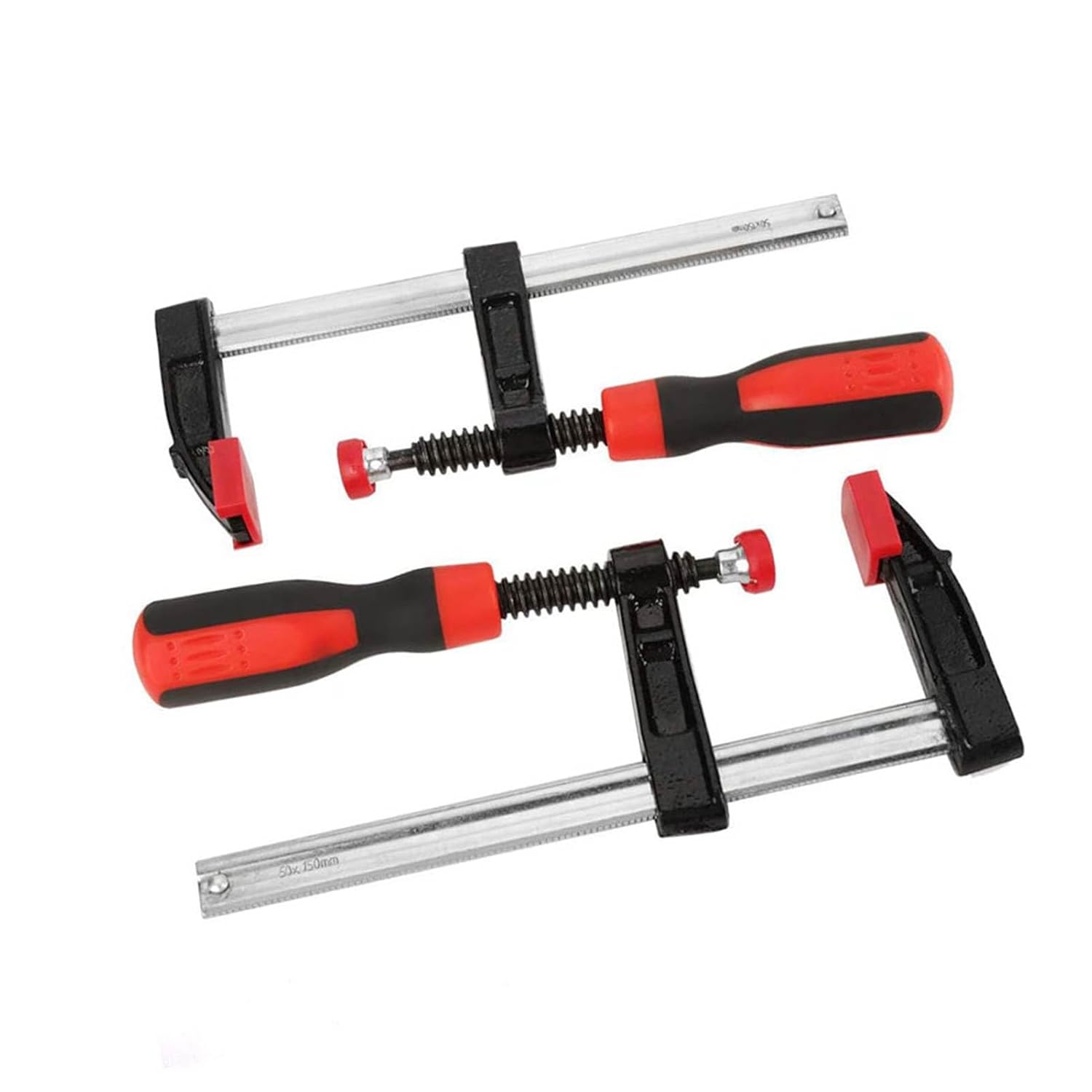 Bar Clamps,F Wood Pipe Clamps, 4Pcs 7.87inch Woodworking F Clamp with ...