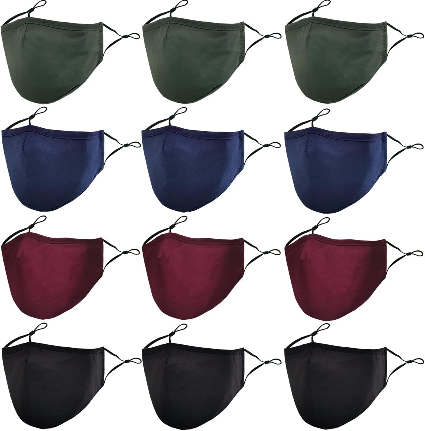 Amazon.com: MAZJOYDAY Cloth Face Masks Washable Reusable for Women Men ...