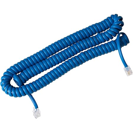 Amazon.com: Softalk 03201 Phone Coil Cord with Twisstop 25-Feet Black ...
