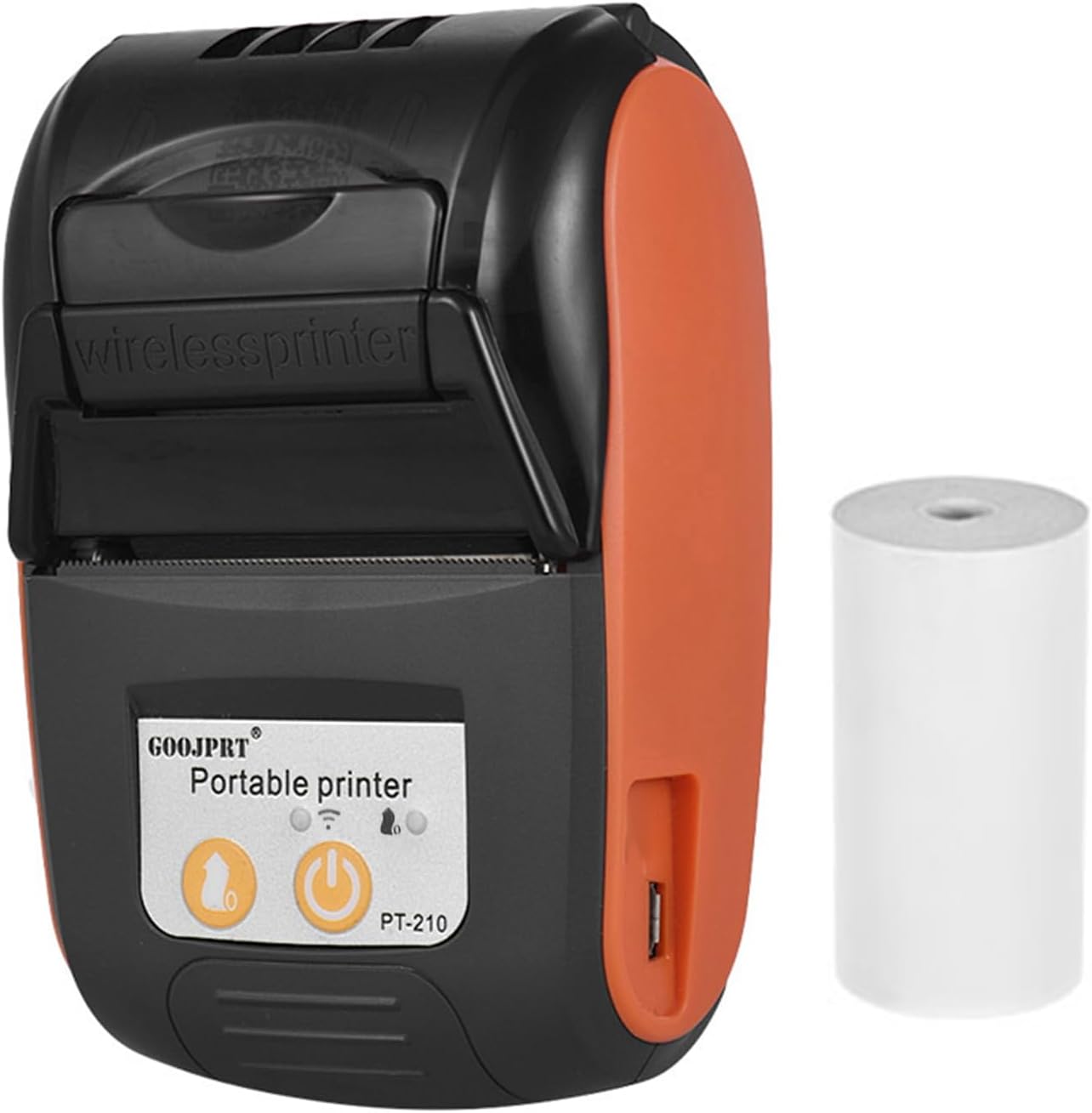 Amazon.com: Portable Thermal Receipt Printer, 58mm Bill Printer for ...