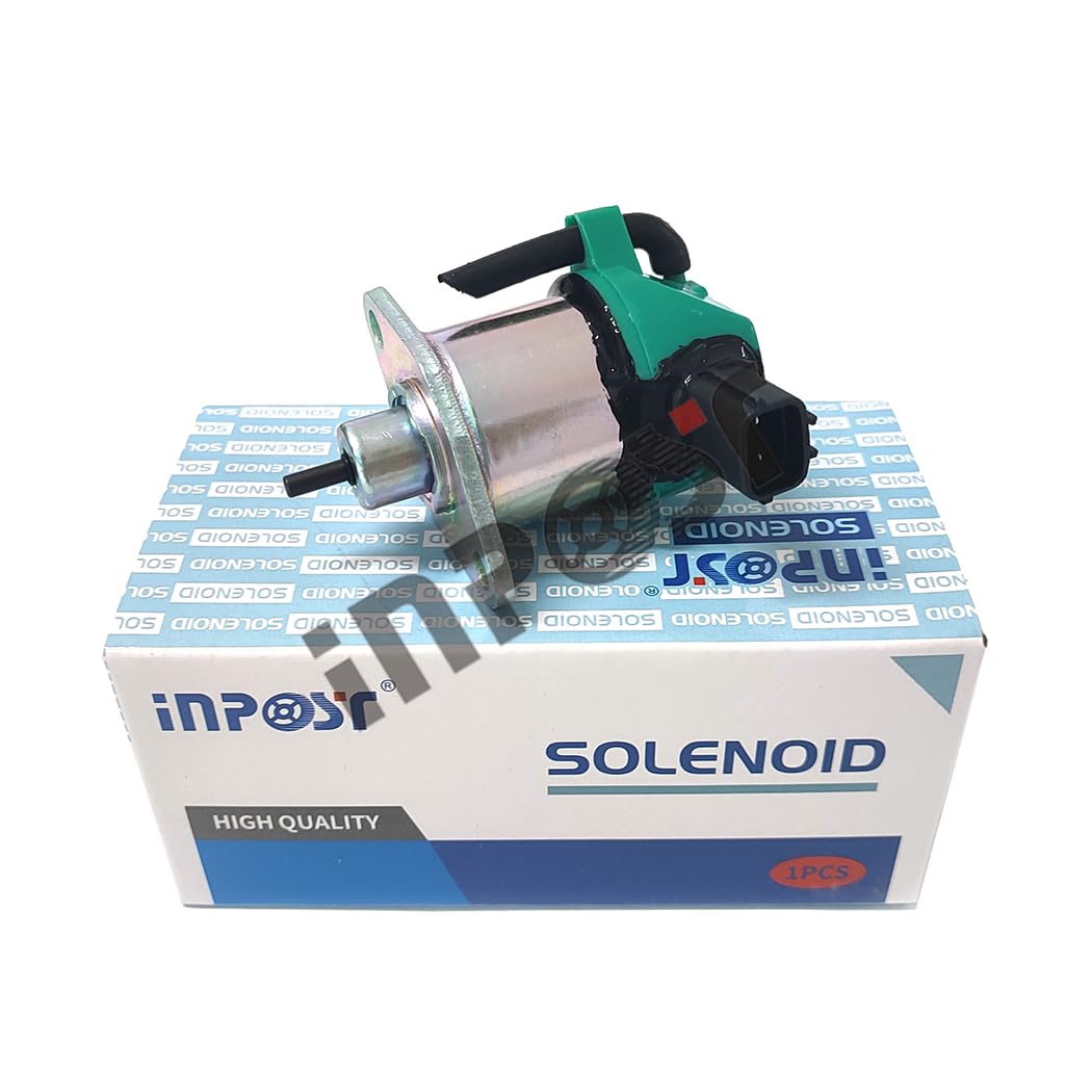Diesel Engine Fuel Solenoid INPOST 12V Fuel Shut Off Solenoid For ...