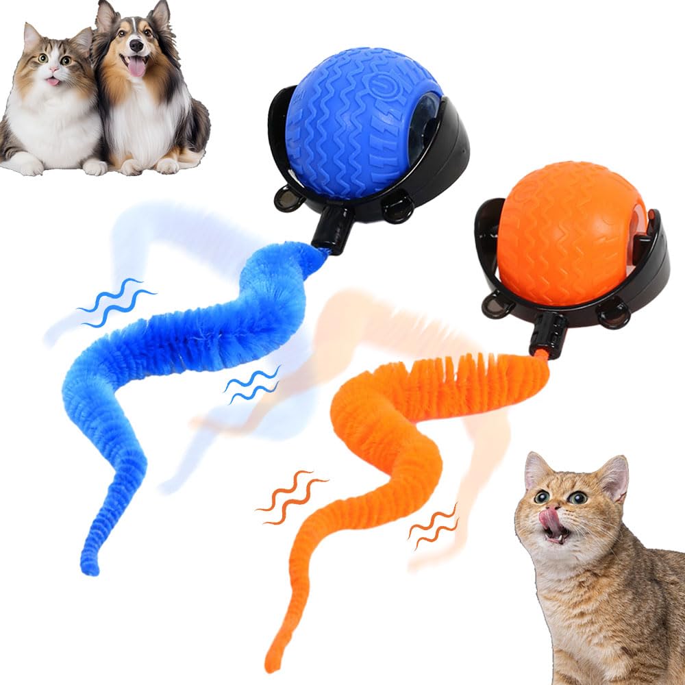 Amazon.com : PETUPS Interactive Cat Ball Toy, 2025 New Rechargeable Cat ...