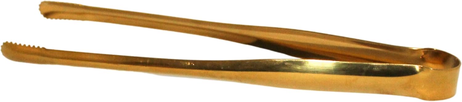 Amazon.com: Gold Stainless Steel Ice Tongs and Ice Tongs for Ice Bucket ...