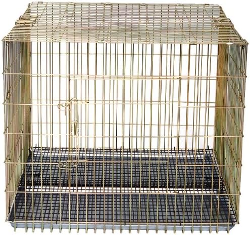 Amazon.com : General Cage Premium Folding 200 Series Pet Crate w Metal ...