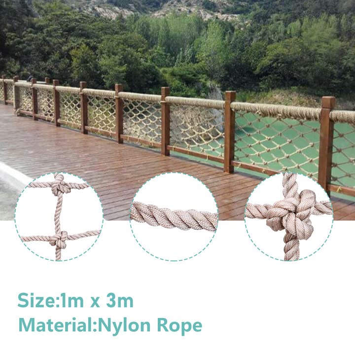 Snapklik.com : Playground Net Climbing Net Nylon Rope Ladder Safety ...