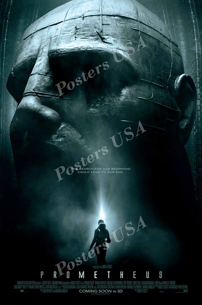 Amazon.com: Posters USA Prometheus Alien Movie Poster GLOSSY FINISH ...