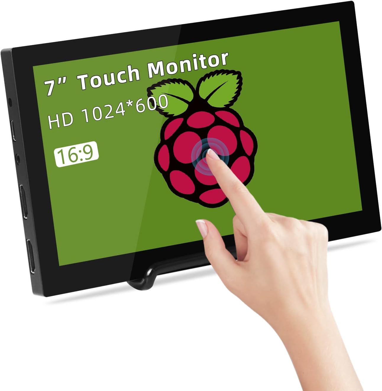Kenowa Small Touchscreen Monitor 7 Inch HD 1024 x 600 Raspberry Pi ...