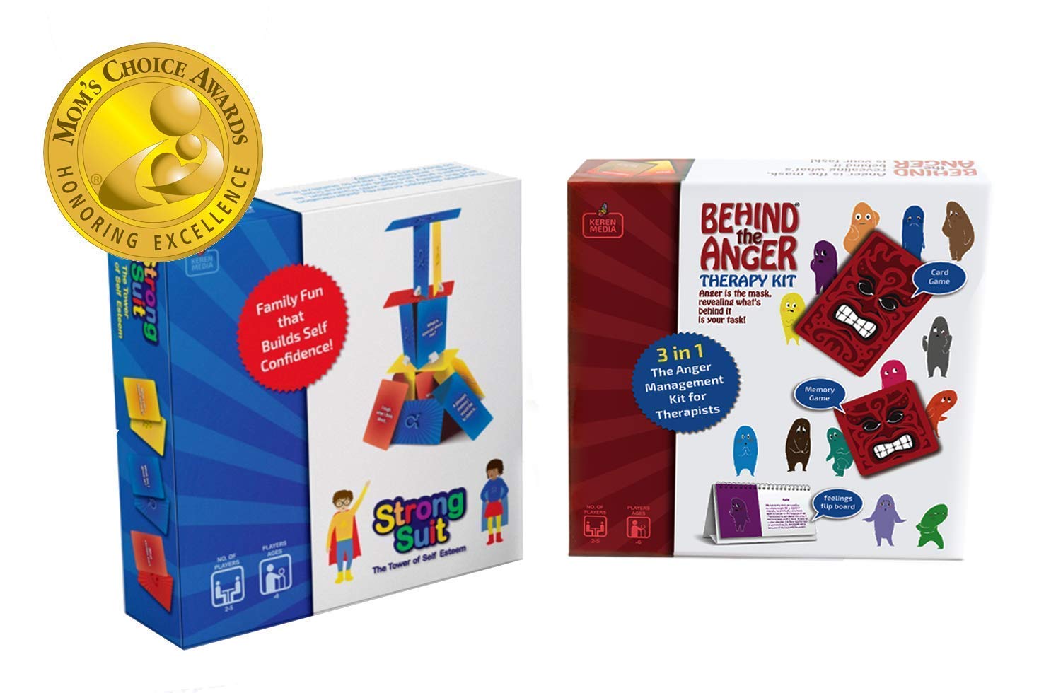 Buy Strongsuit Feelings Therapy Games Kit Addressing Self Esteem, Anger ...