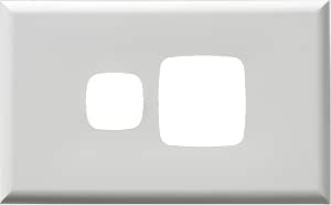 HPM Excel Switch & PowerPoint Cover Plates for Single Power Outlet ...