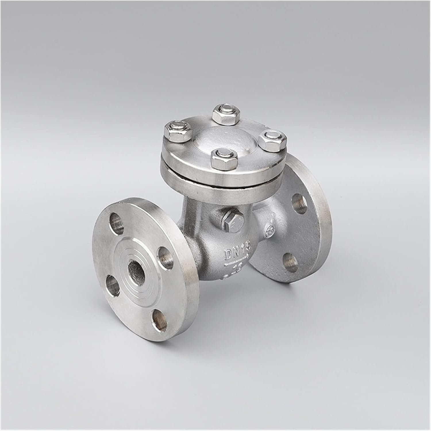 304 Stainless Steel Check Valve Swing Flange Check Valve (Size : DN20 ...