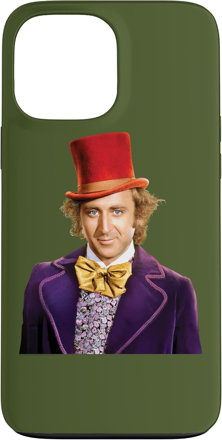 Amazon.com: Willy Wonka and the Chocolate Factory Headshot Case for ...