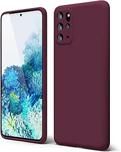 Amazon.com: oakxco for Samsung Galaxy S20 Plus Phone Case Liquid Silicone, Cute Thin Slim Soft ...