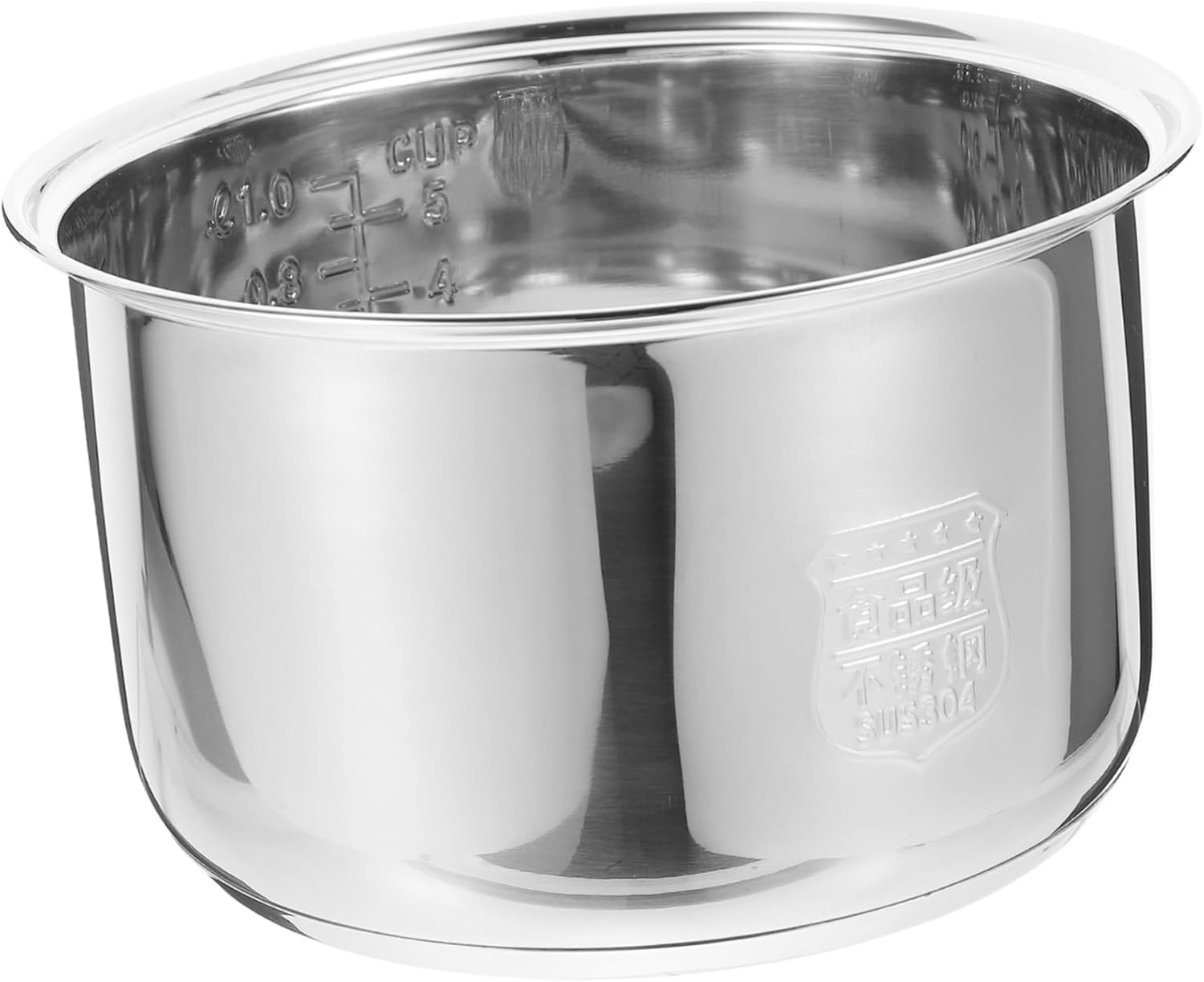 Amazon.com: EXQUIMEUBLE Rice Cooker Liner Stainless Steel Container ...