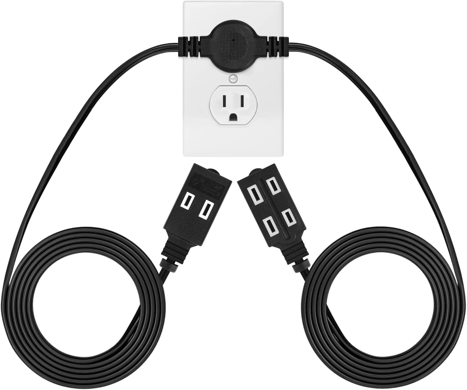 Collections Etc Double Ended Extension Cord, White - Amazon.com
