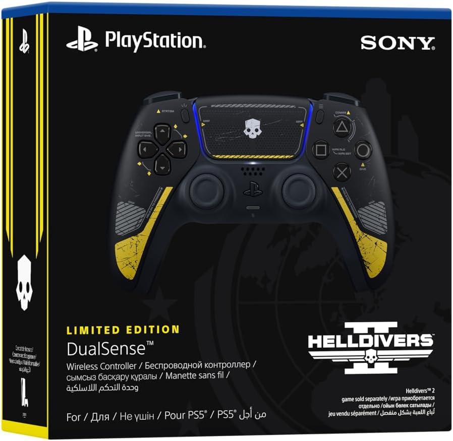 PlayStation 5 DualSense Wireless Controller HellDivers 2 Limited Edition - UAE Version : Amazon ...