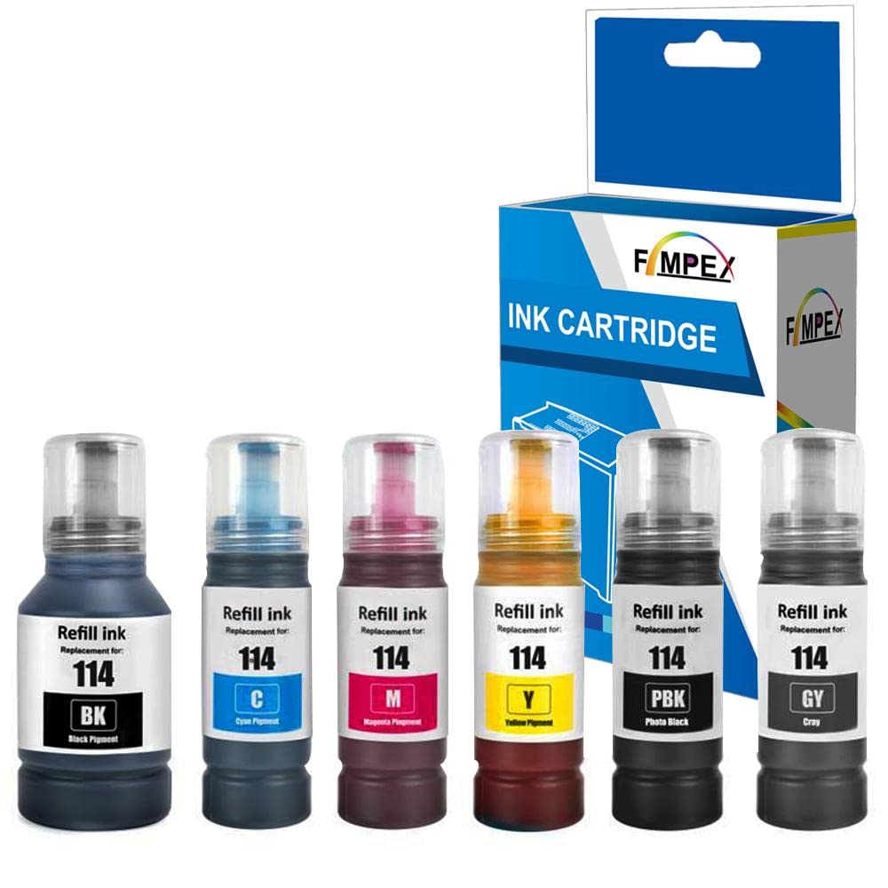 Fimpex Ink Bottle For Printer, Compatible With Epson ET-8500 ET-8550 ...