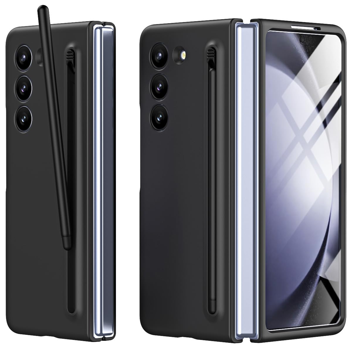 Amazon.com: Miimall Case for Galaxy Z Fold 6 Case with S Pen, Galaxy Z ...
