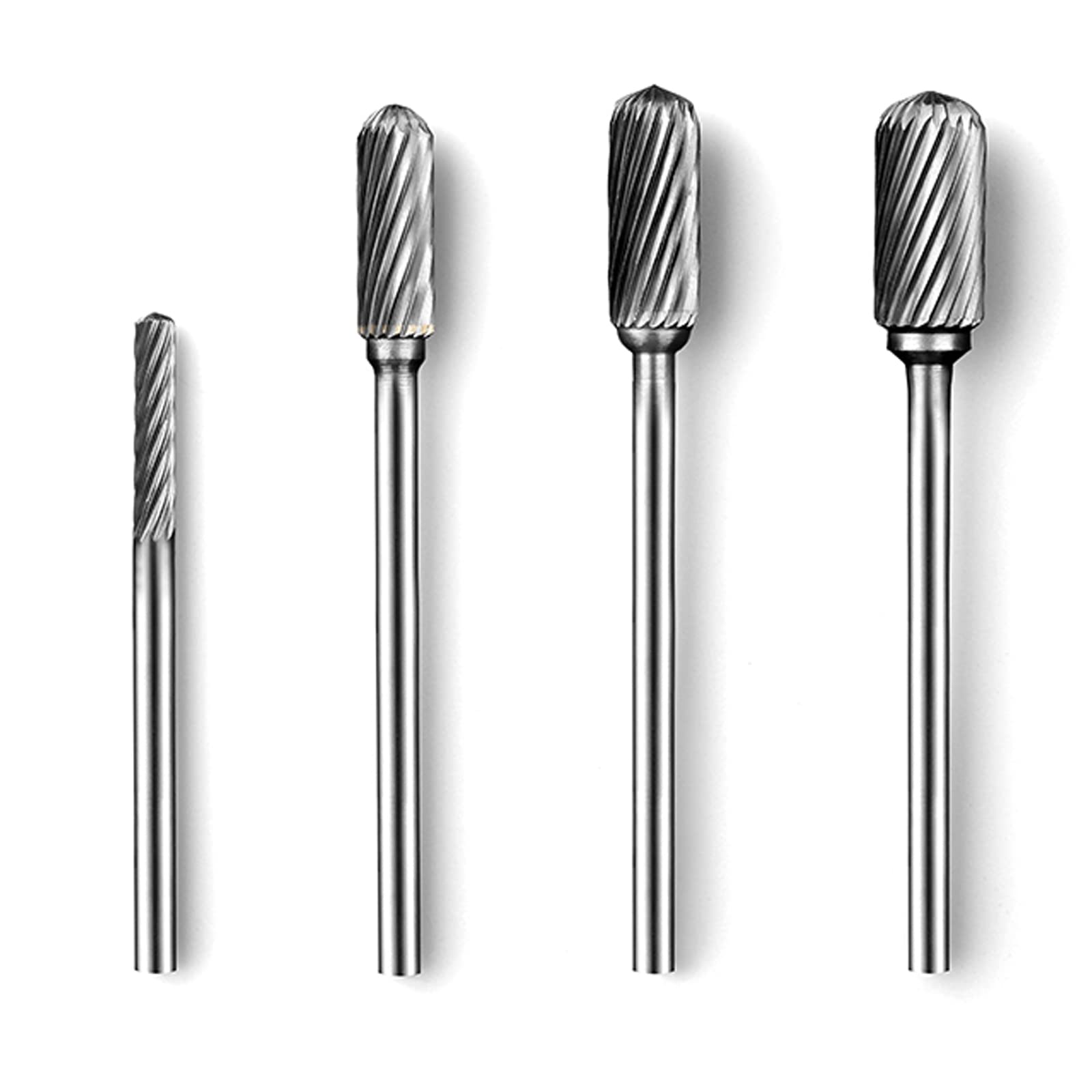 Amazon.com: Luo ke 4 Pcs Aluminum Cutting Burr - 3/32 Inch Shank ...