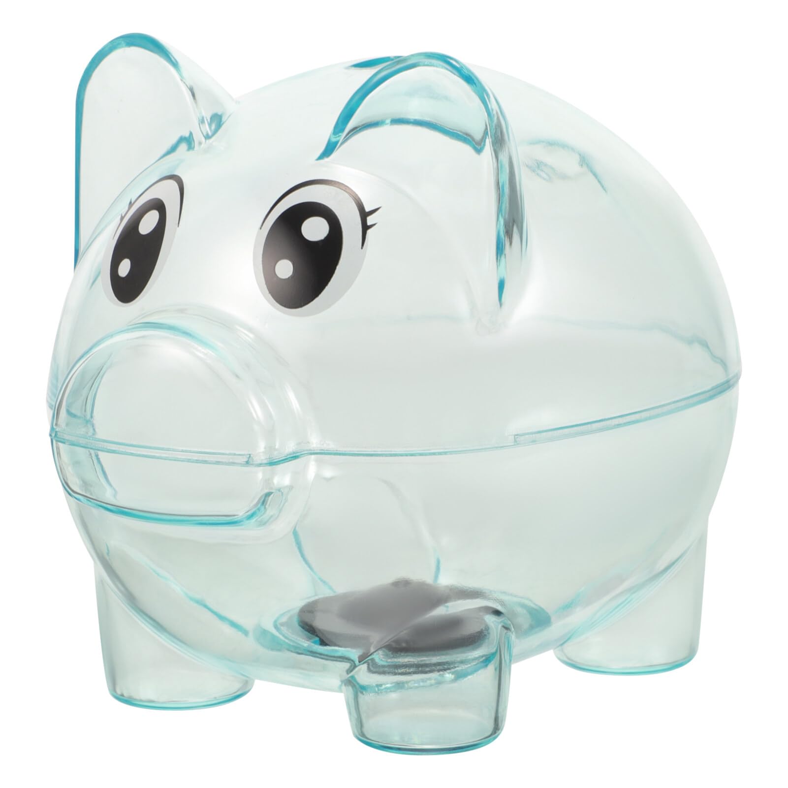 Amazon.com : ULTNICE Cute Piggy Bank Plastic Cartoon Pig Coin Bank ...