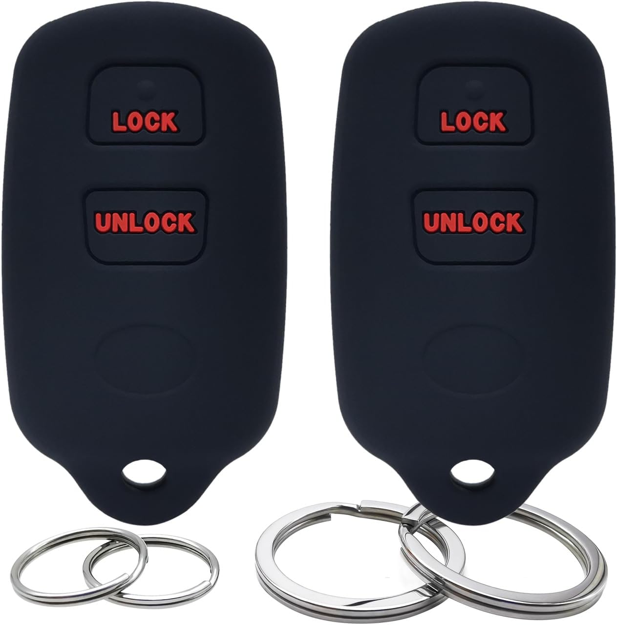 Amazon.com: Rpkey Silicone Keyless Entry Remote Control Key Fob Cover ...