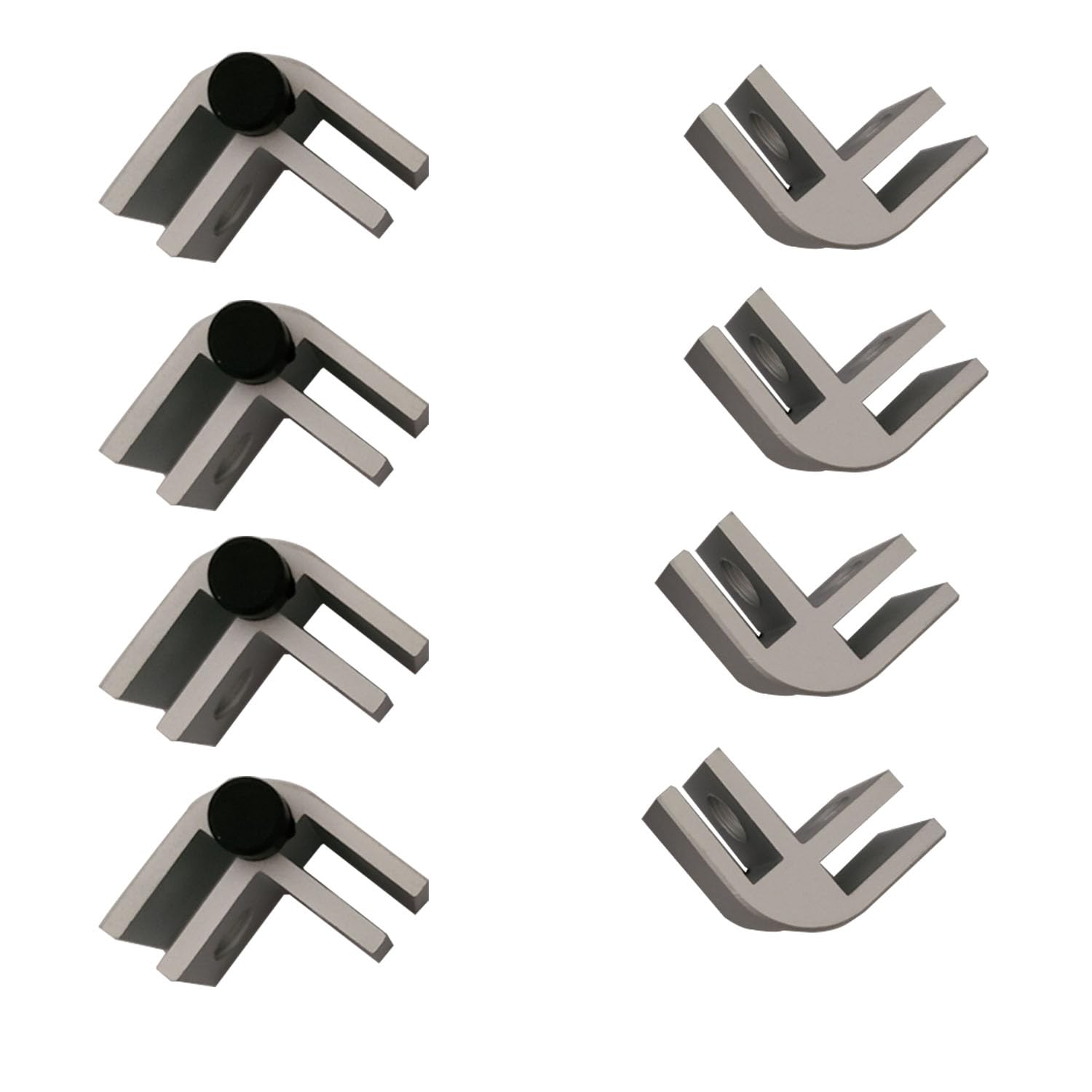 Amazon.com: XDHLDULYK 8 Pcs Plexiglass Connectors Stainless Steel Glass ...