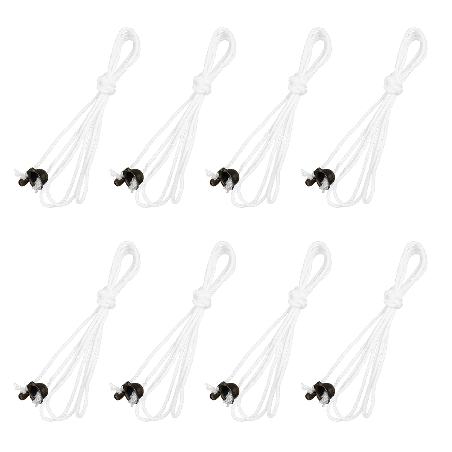 8 Pack Pull Cord for Ceiling Switch, Pull Chain String Extension with ...
