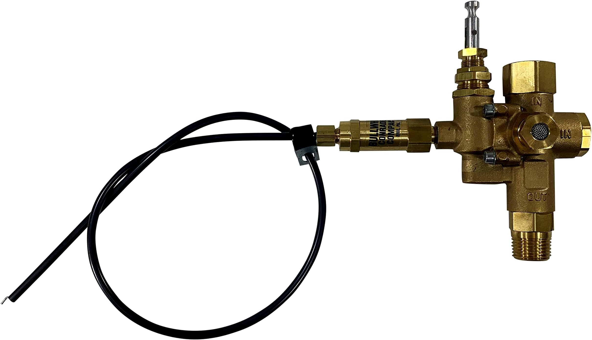 Amazon.com: 1/2" NPT Top Inlet Unloader Pilot Check Valve All in One ...