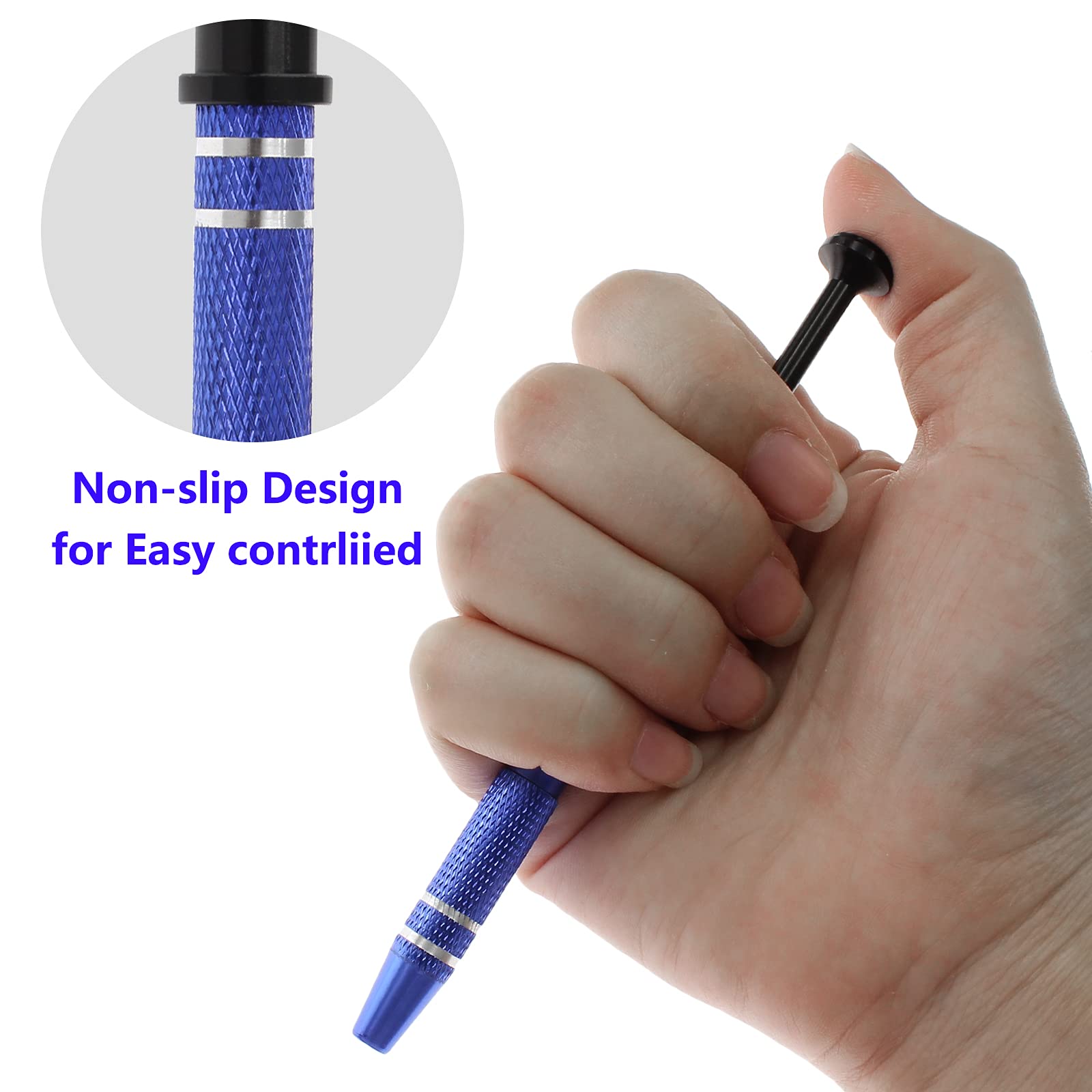 Snapklik.com : 2 Psc Pick Up Tool, IC Clip Tweezers, Metal 4 Prongs ...
