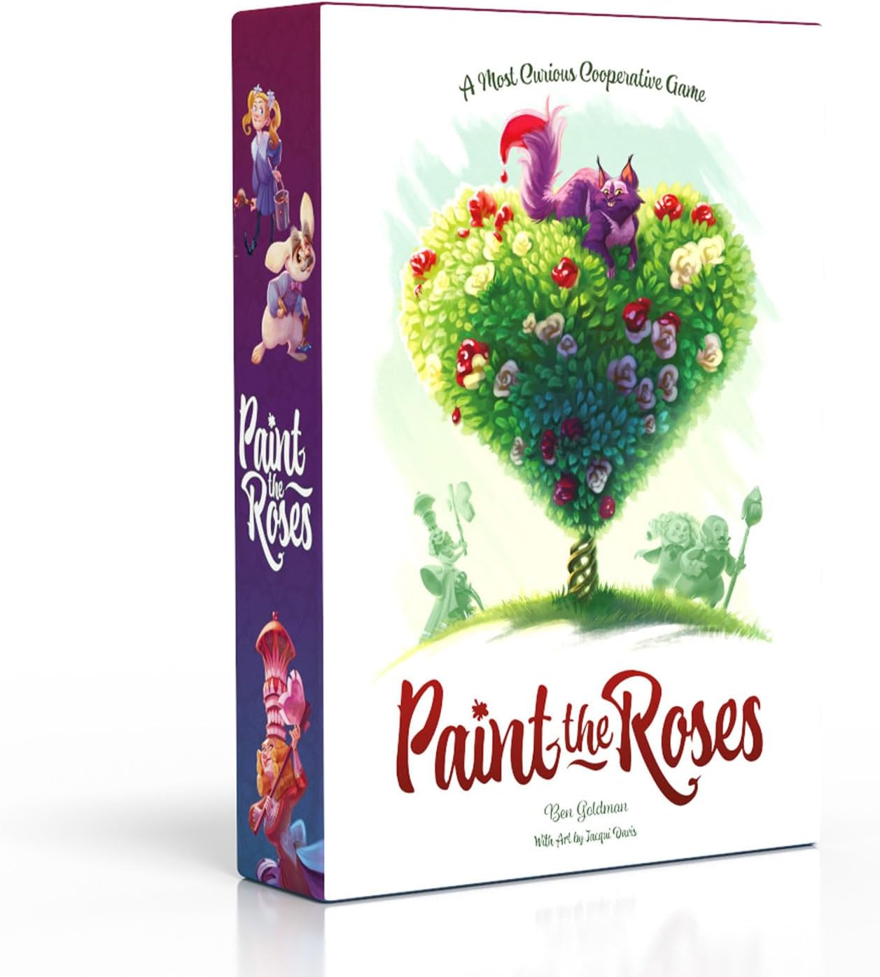 Amazon.com: Northstar Game Studio Paint The Roses Board Game ...