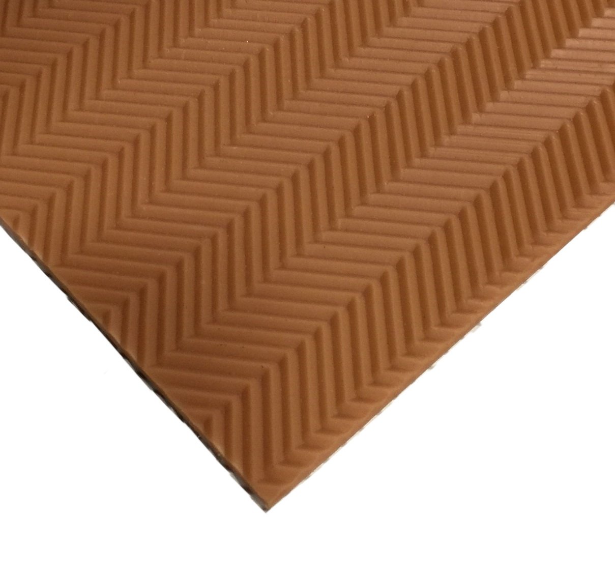 Amazon.com: SoleTech 9 Iron Natural Herringbone Rubber Soling Sheet ...