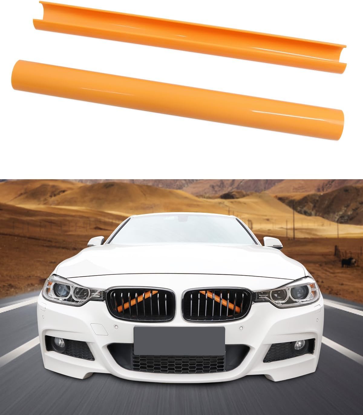 Amazon.com: DWVV Grille Insert Trims for BMW F20 F30 2012-2018, M ...