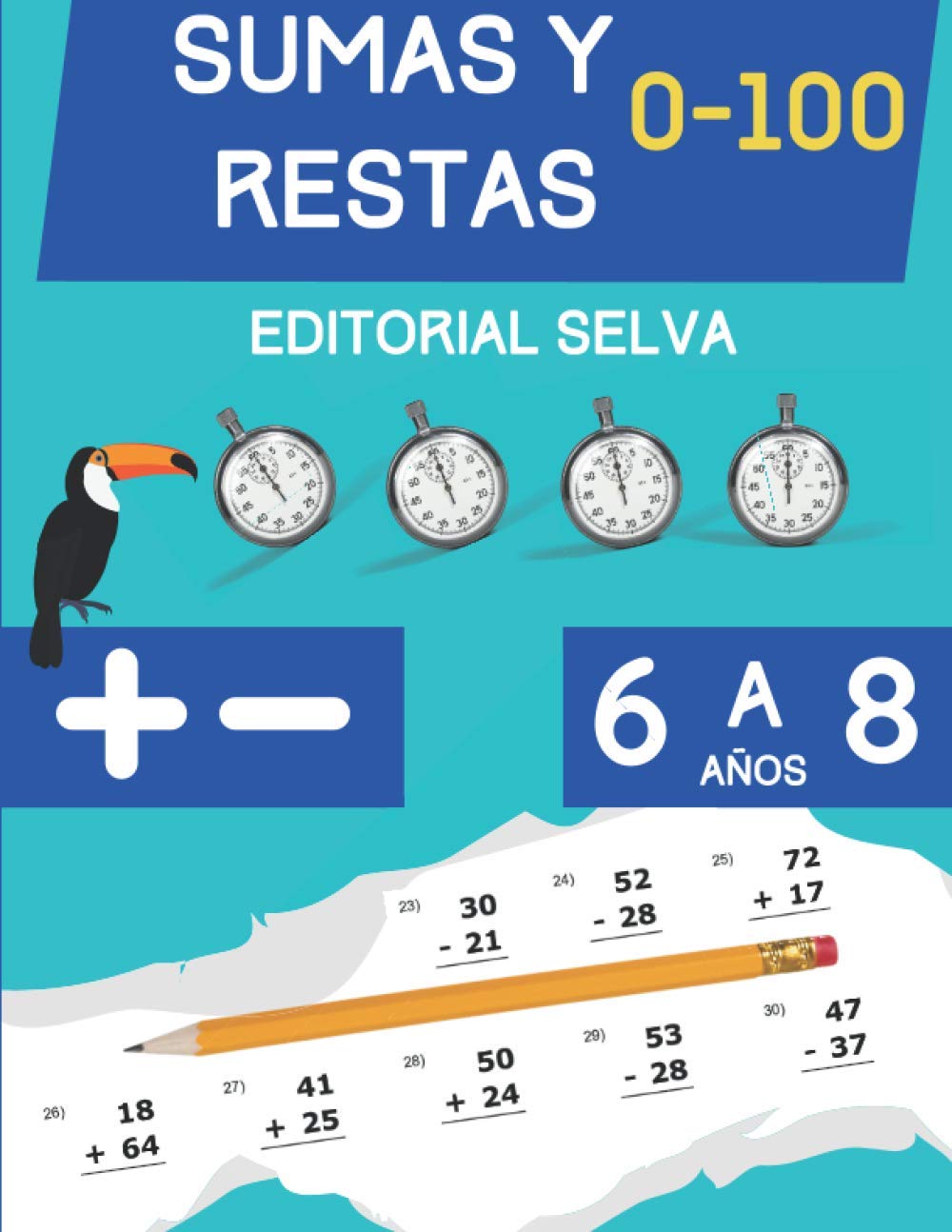 Snapklik.com : Sumas Y Restas: Cuaderno De Ejercicios De Matematicas ...