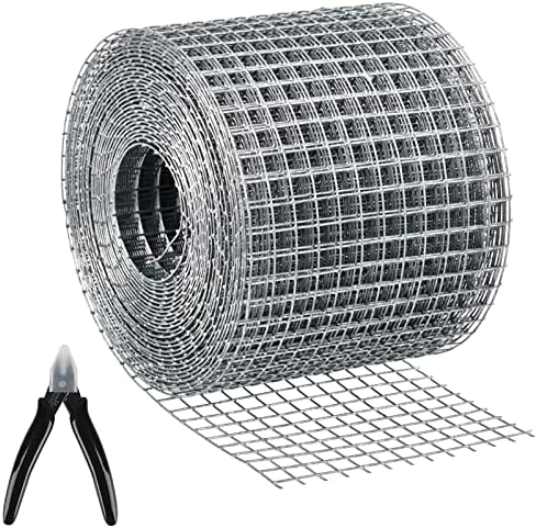 WAIZHIUA 6m x 100mm Rat Mesh Rodent Proofing Wire Metal Mesh Galvanized ...