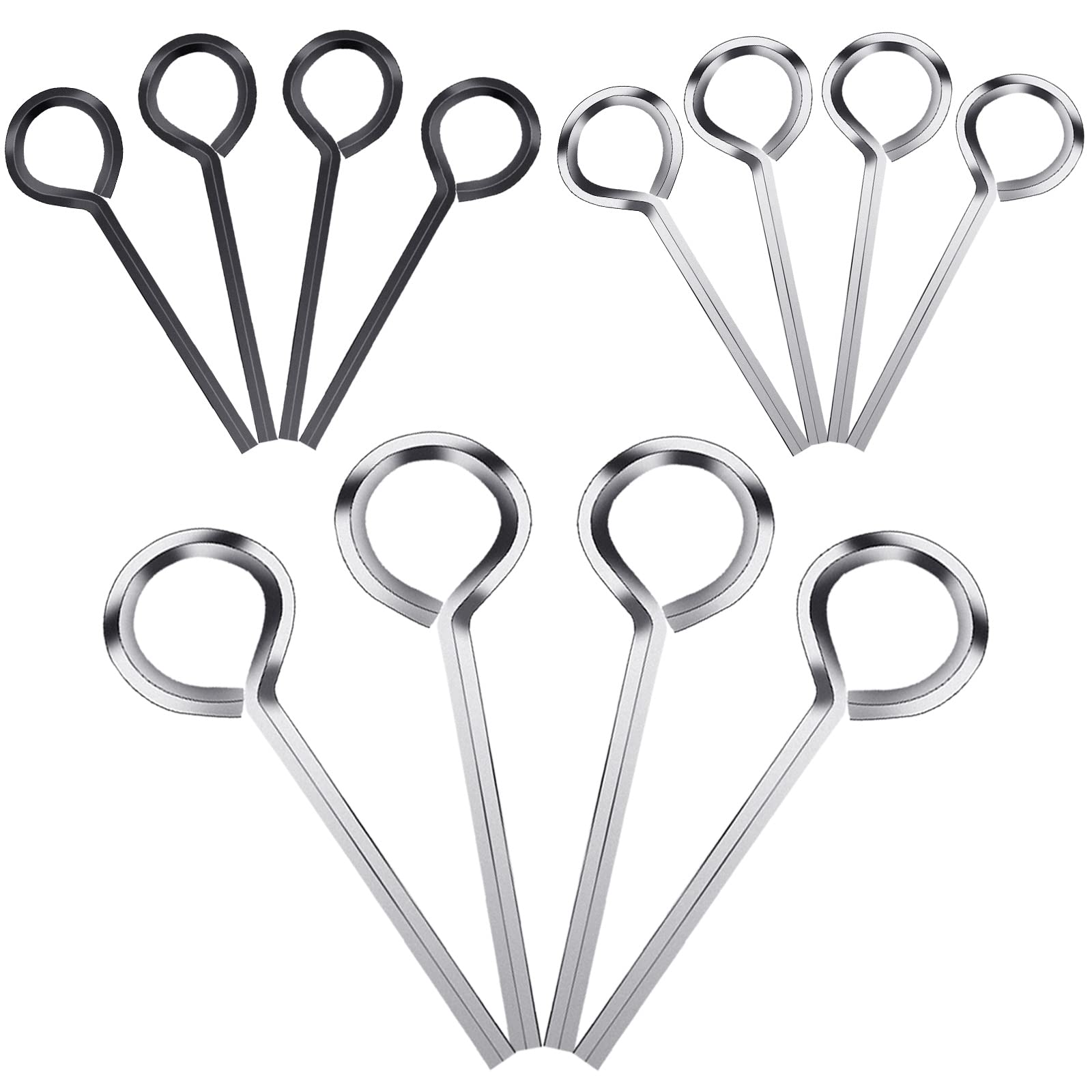 12 Pieces Standard Hex Dogging Key with Full Loop Hex Key Door Key ...