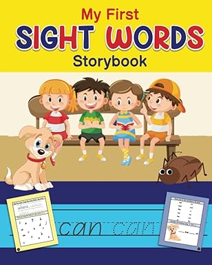 Amazon.com: My First Sight Words Storybook: Based on Dolch Pre-K List ...