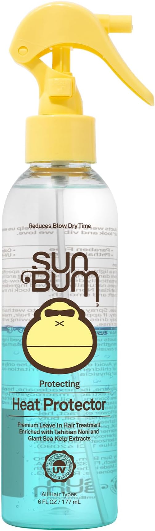 Amazon.com: Sun Bum Heat Protector Spray | Vegan and Cruelty Free Hair ...