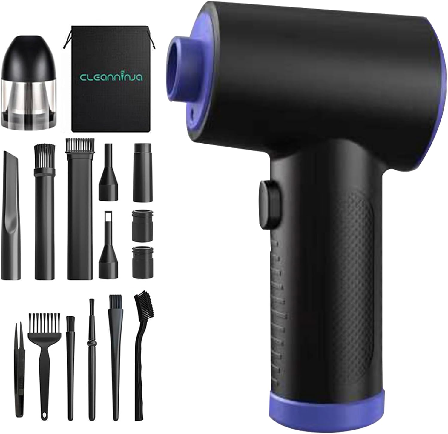 Amazon.com: Cleanninja Compressed Air Duster and Mini Vacuum Cleaner ...