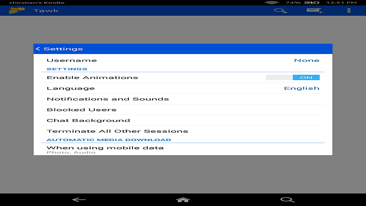 Tawk - App on Amazon Appstore
