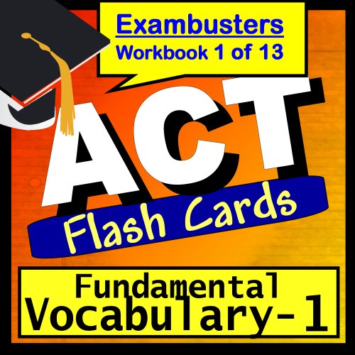 Amazon.com: ACT Test Prep Essential Vocabulary Review Flashcards--ACT ...