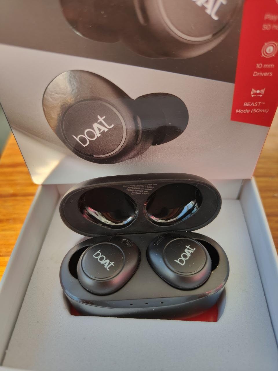boAt Airdopes 121 V2 Plus Truly Wireless in Ear Ear Buds w/ 50 Hours ...