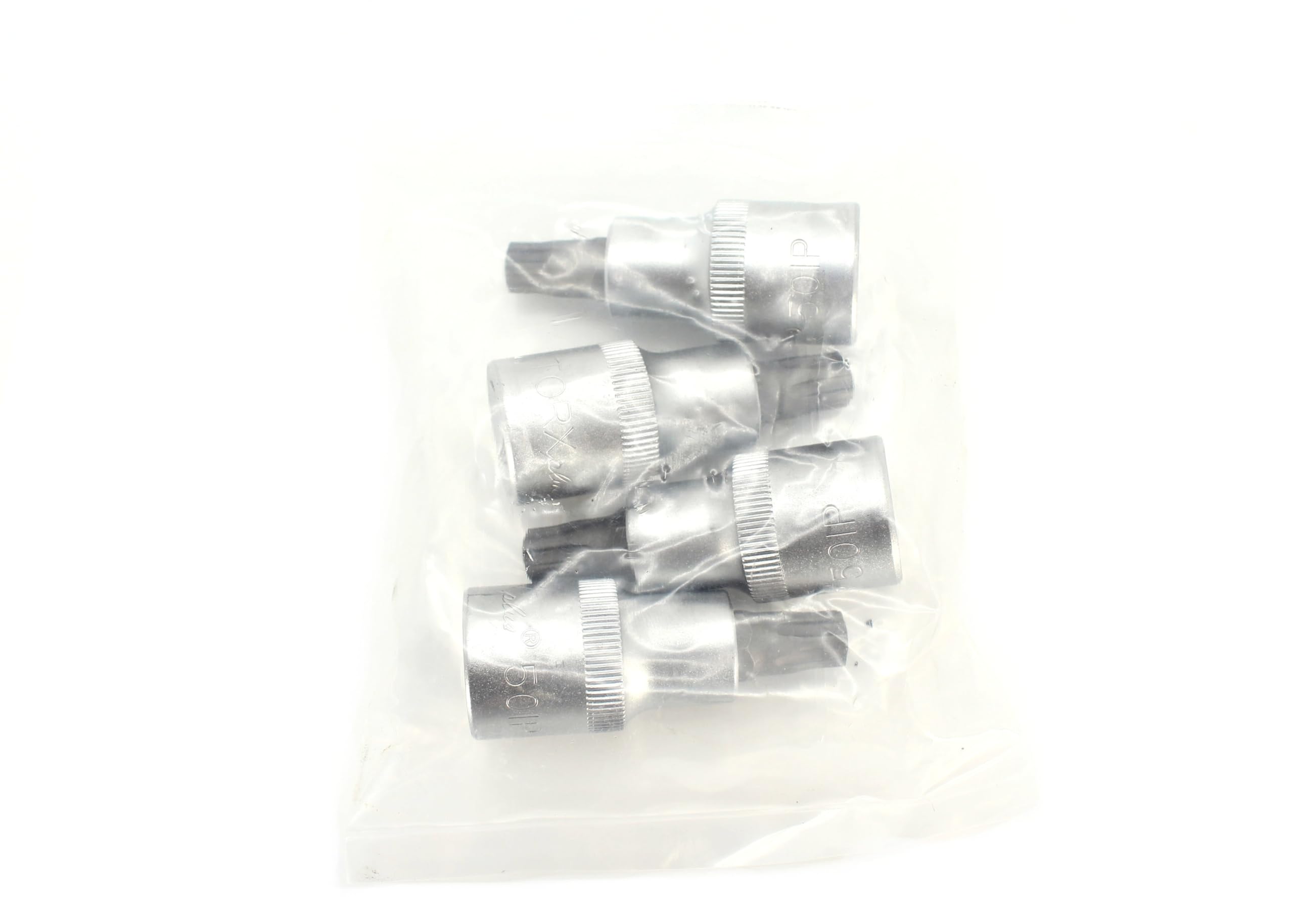 Snapklik.com : 4 Pc Torx Plus 50IP 2 Inch Long Bit Socket 1/2 Inch ...