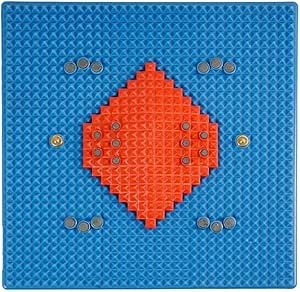 Amazon.com: Accupressure Mat Therapy Pyramids Points Foot Massager for ...